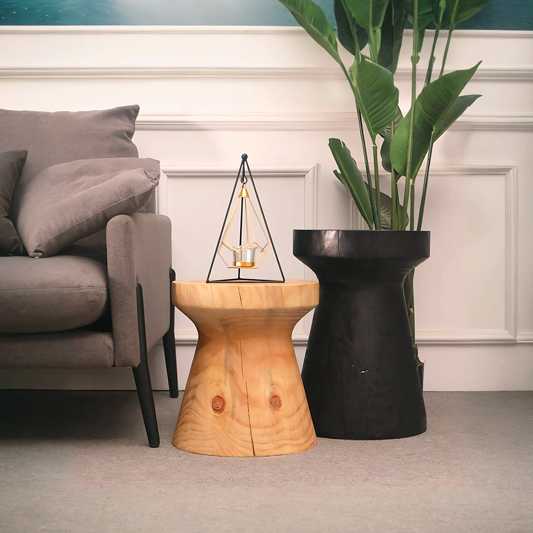 R35 Side Table, Solid Wood, Oak – Weilai Concept