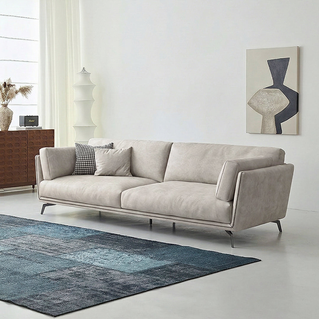 Reynold Two Seater Sofa, Leatheraire sofa