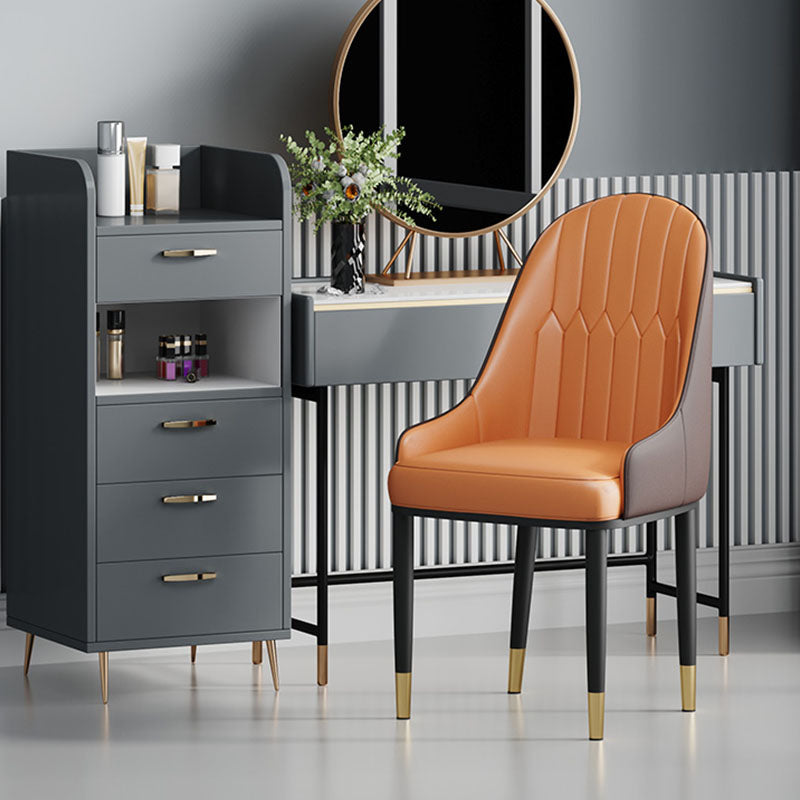 Scott Dining Chair, PU Leather – Weilai Concept