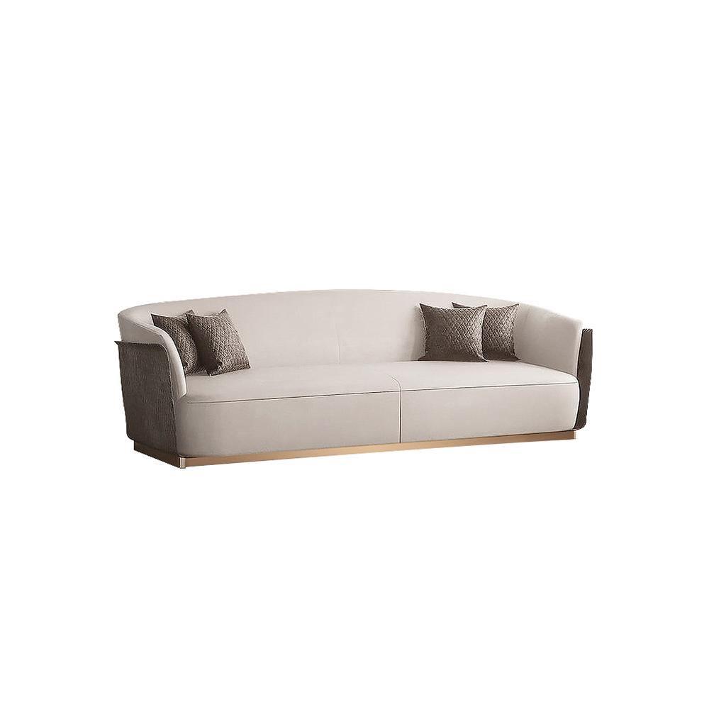 Demure Three Seater Sofa, Velvet | Best Sofa | Weilai Concept