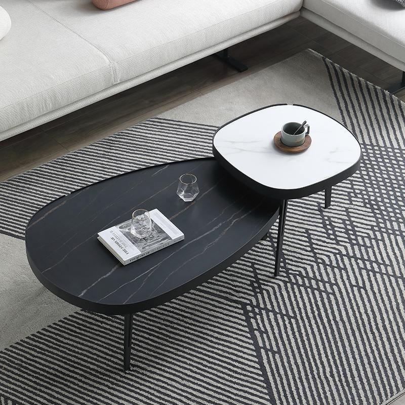 Inca Coffee Table Set, Sintered Stone – Weilai Concept