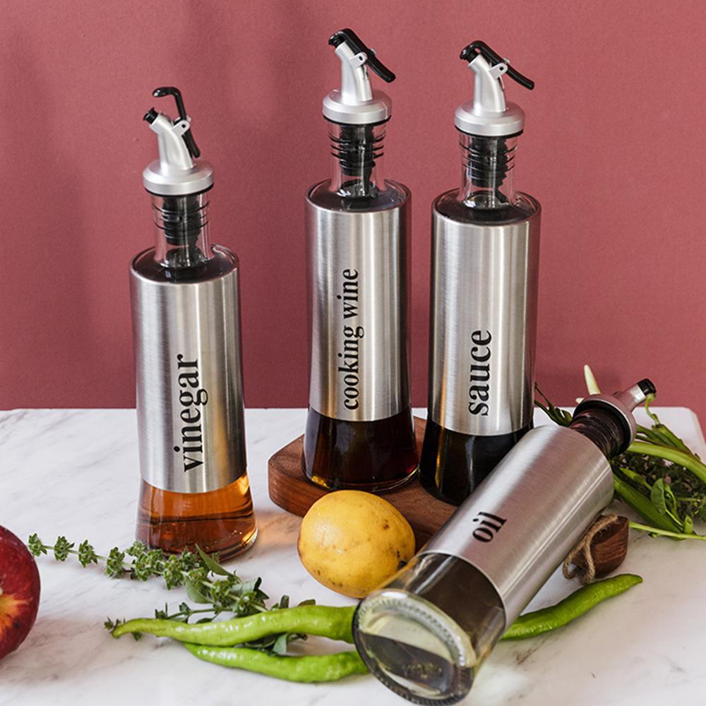 Nordic Condiment Set Of 4 Bottles – Weilai Concept